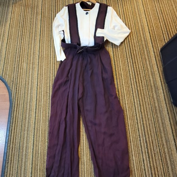 Studio I | Pants & Jumpsuits | Vintage Studio I Romper One Piece Plumb ...